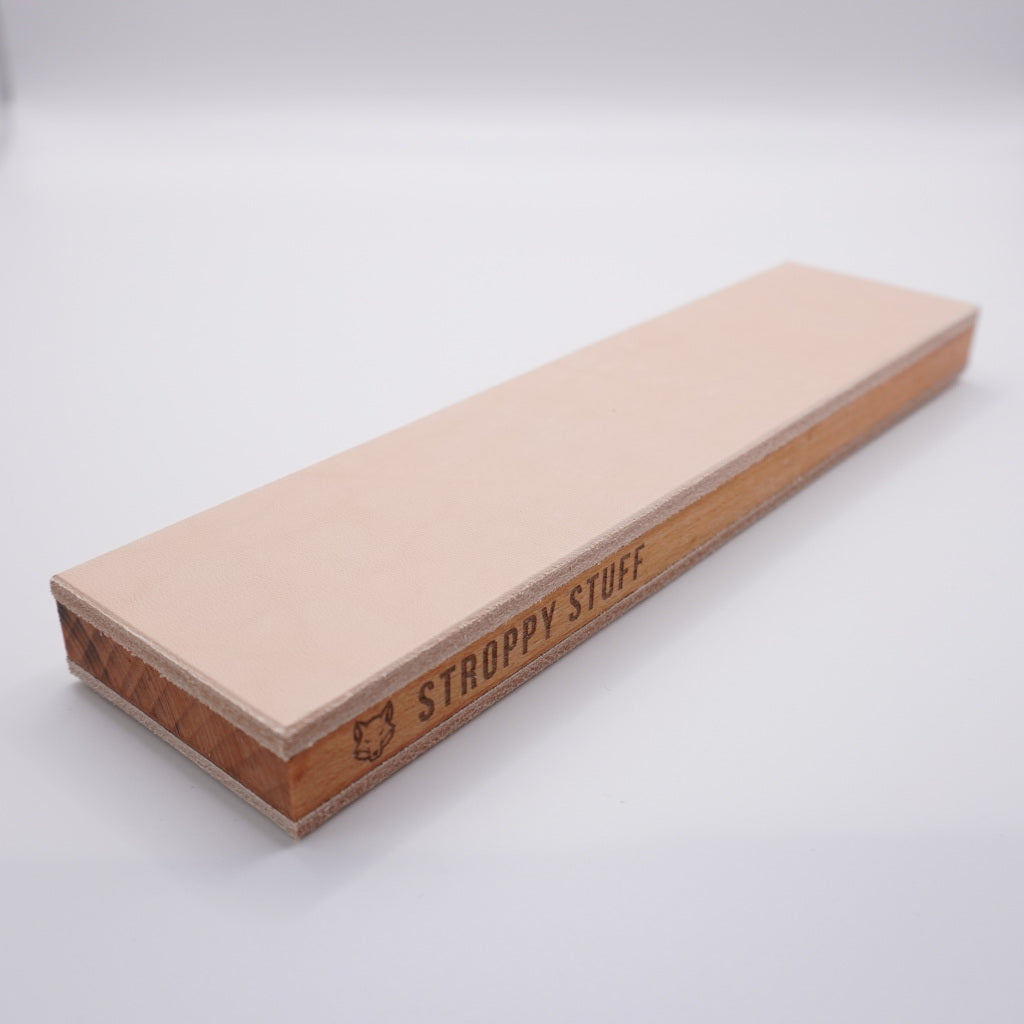 Double sided leather field strop – Stroppy Stuff